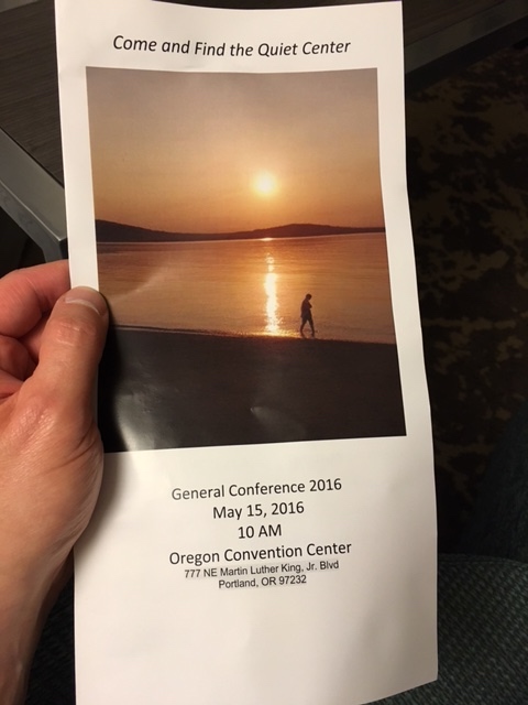 Pentecost and Day Six of General Conference – A Gracious Graffiti